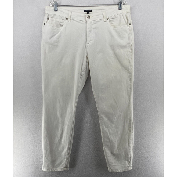 Eileen Fisher | Jeans | Eileen Fisher Jeans 4 Organic Cotton Slim Ankle ...